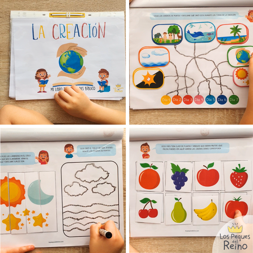 LA CREACIÓN - PACK DE ACTIVIDADES – Los Peques del Reino