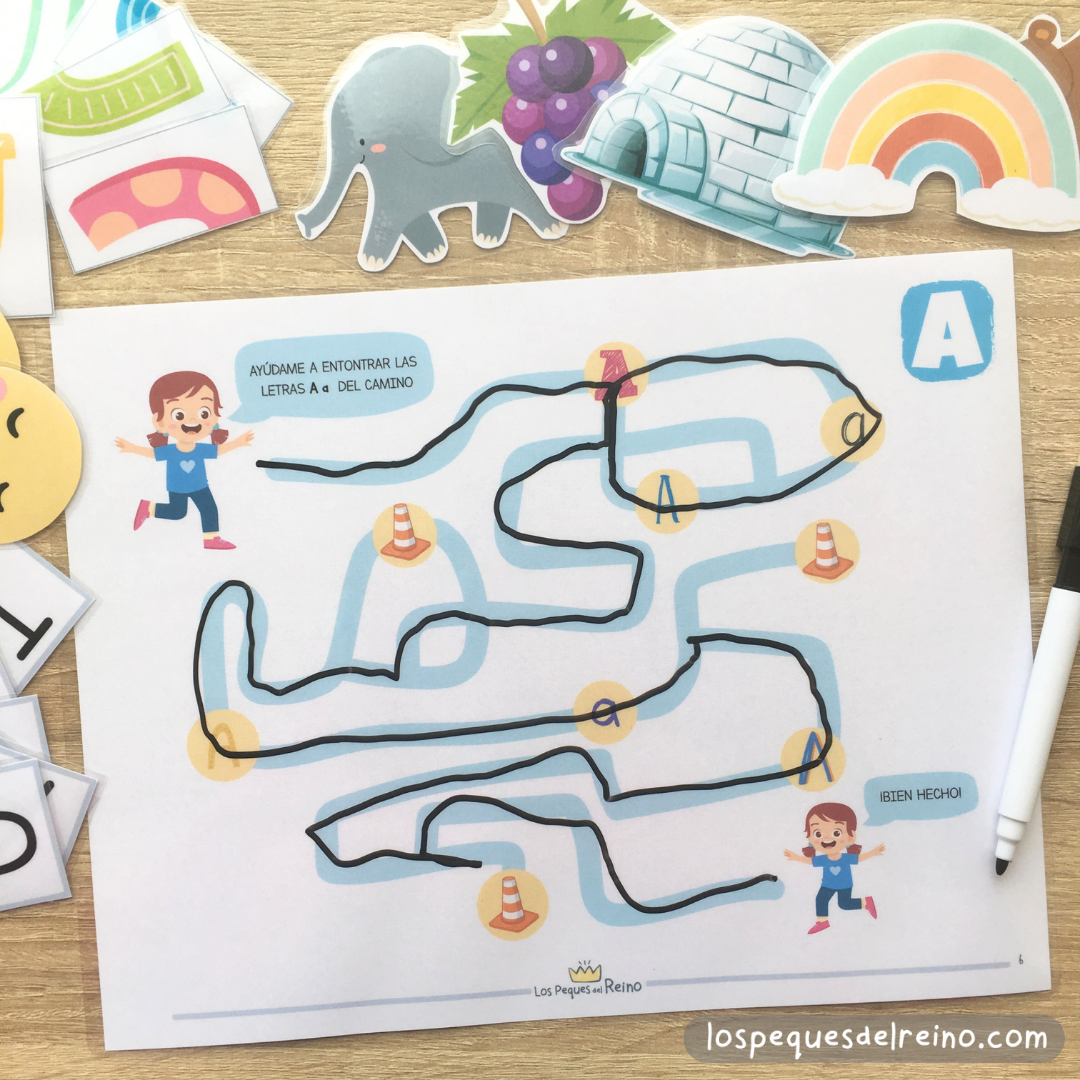 Mi primer libro de las Vocales - Descargable – Los Peques del Reino